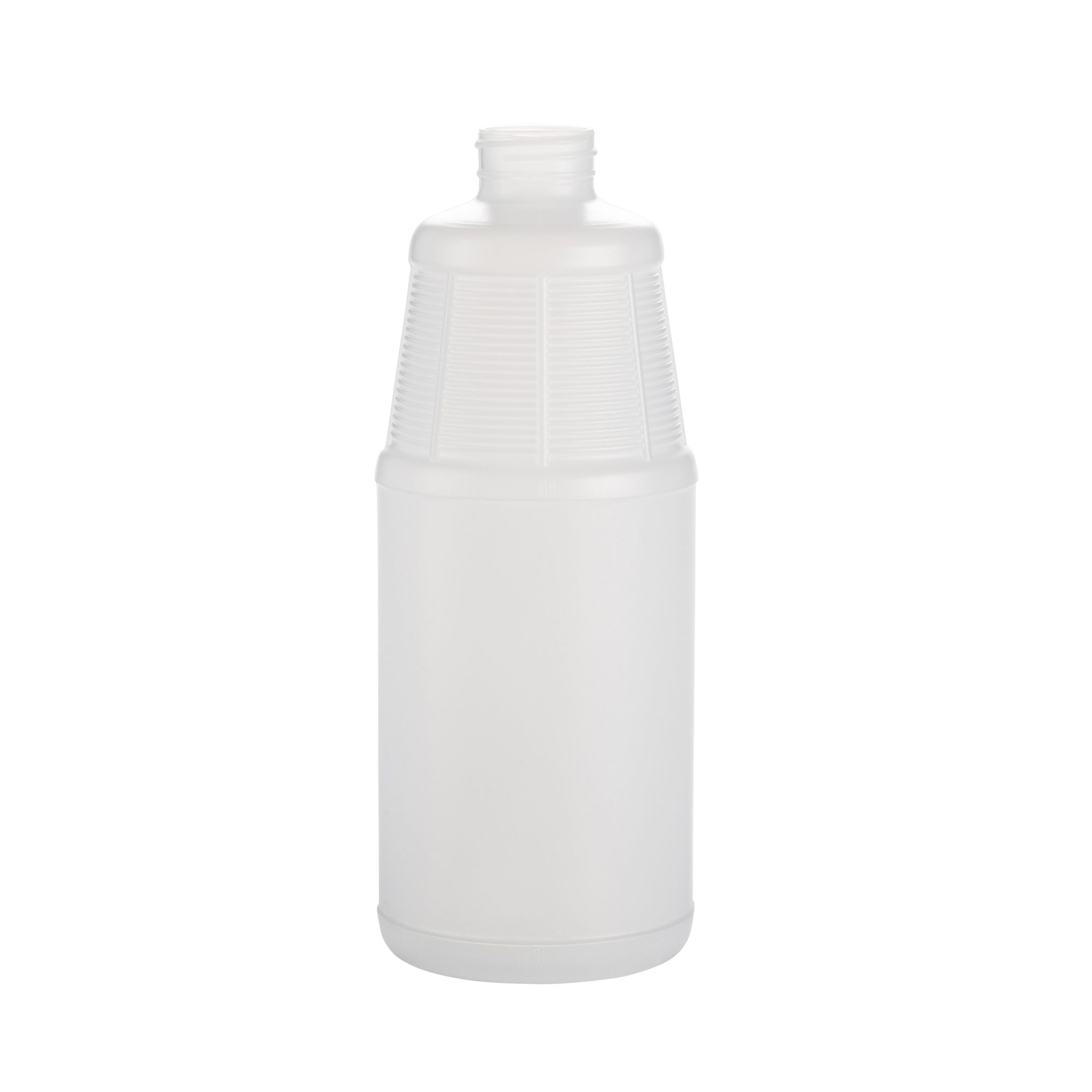 HDPE Ribbed Round Bottles | MJS Packaging